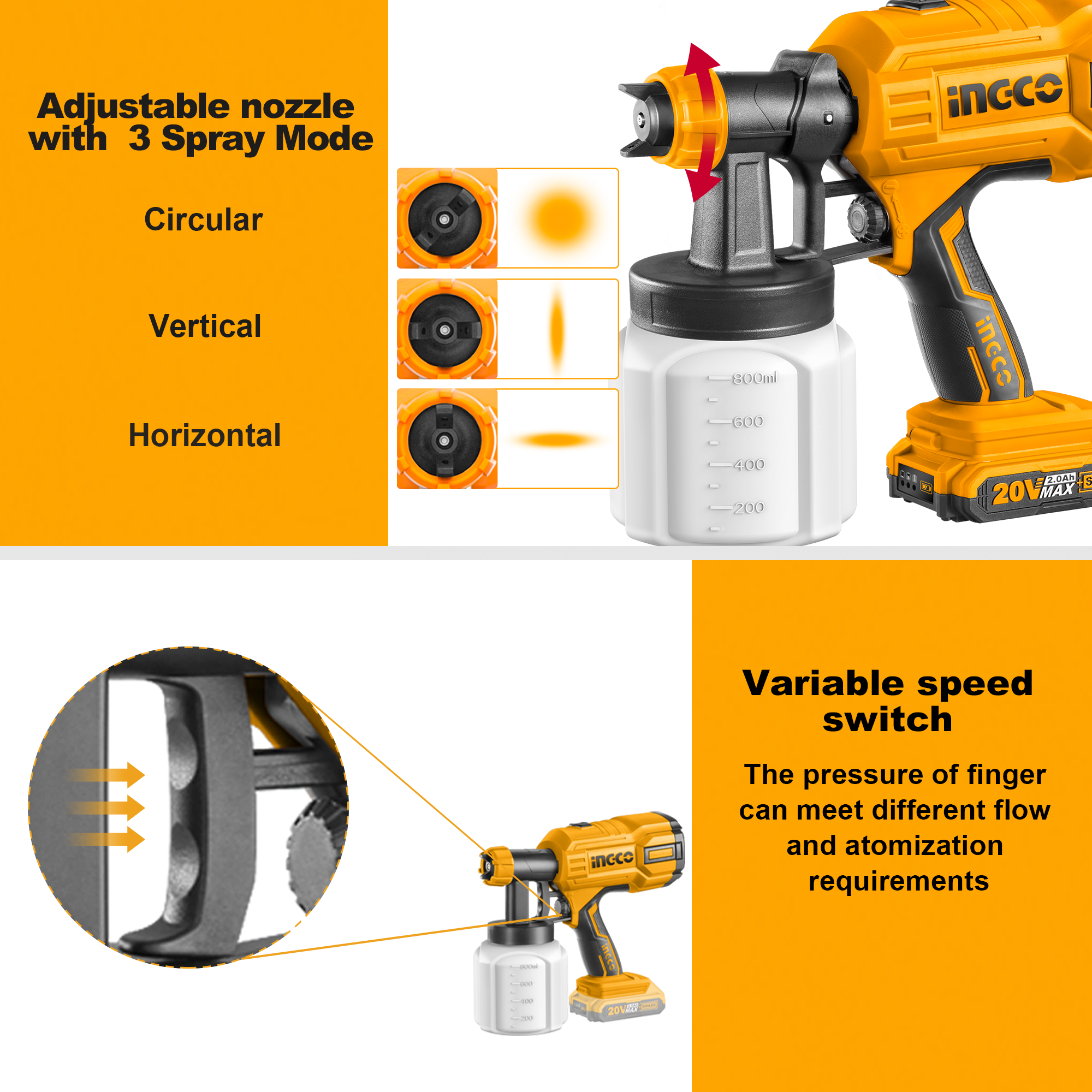 INGCO ingco& ingco tool& paint sprayer paint