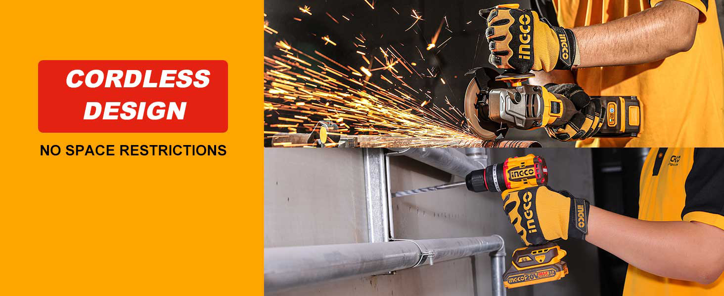 INGCO INGCO Cordless power tool combo kit CKLI2027310 | Cordless drill ...