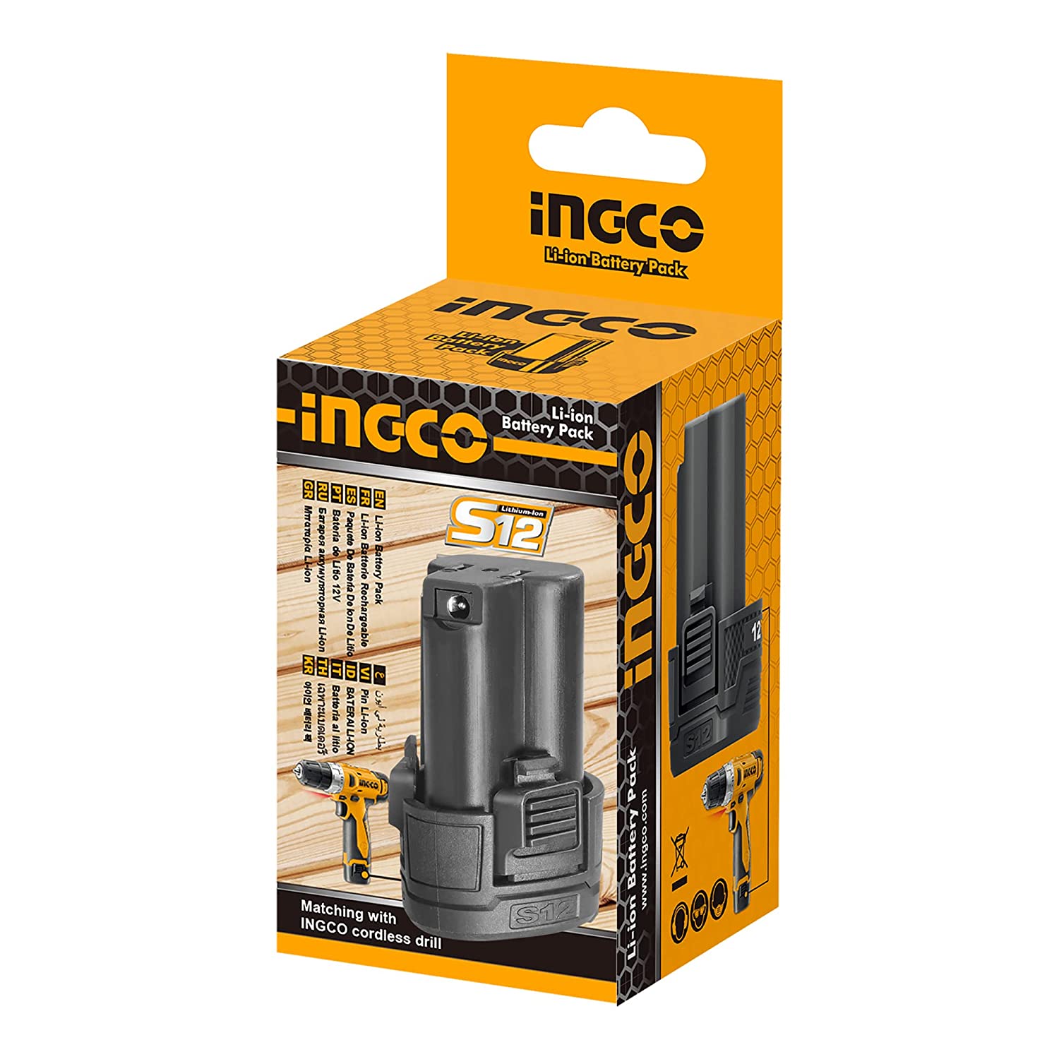 INGCO ingco& ingco tool& lithium-ion battery pack