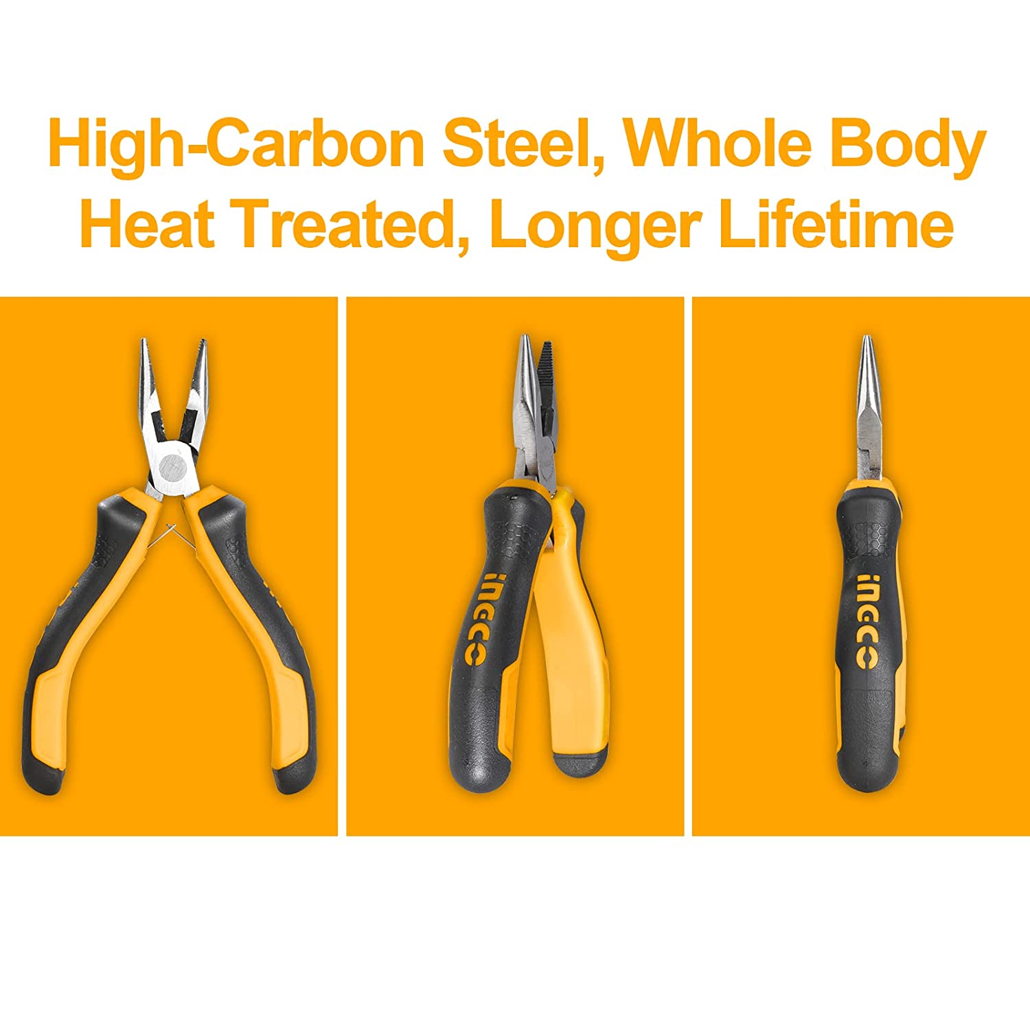 INGCO Hand Tools INGCO Mini Pliers Set, 6 PCS/SET, Including ...
