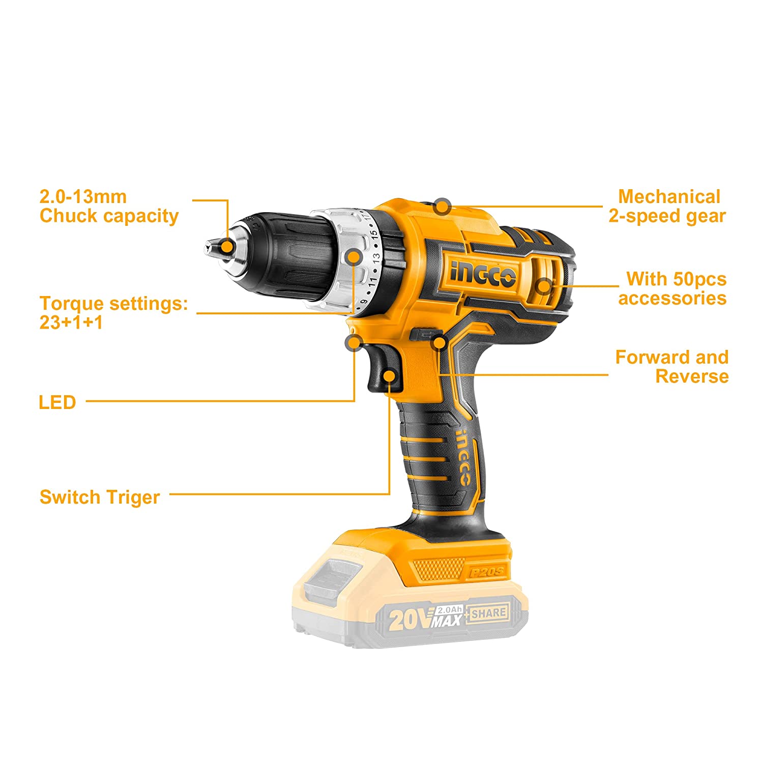 INGCO ingco& ingco tool& hammer drill machine