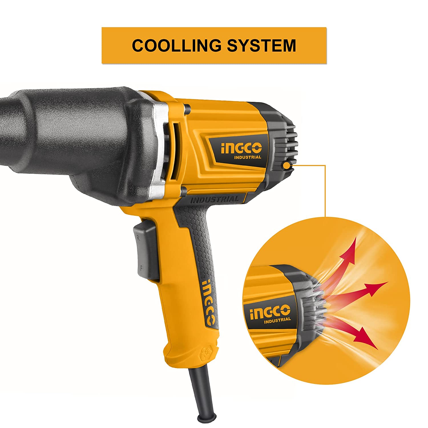 INGCO INGCO Tools & ElectricI Impact Wrench Air 1050W