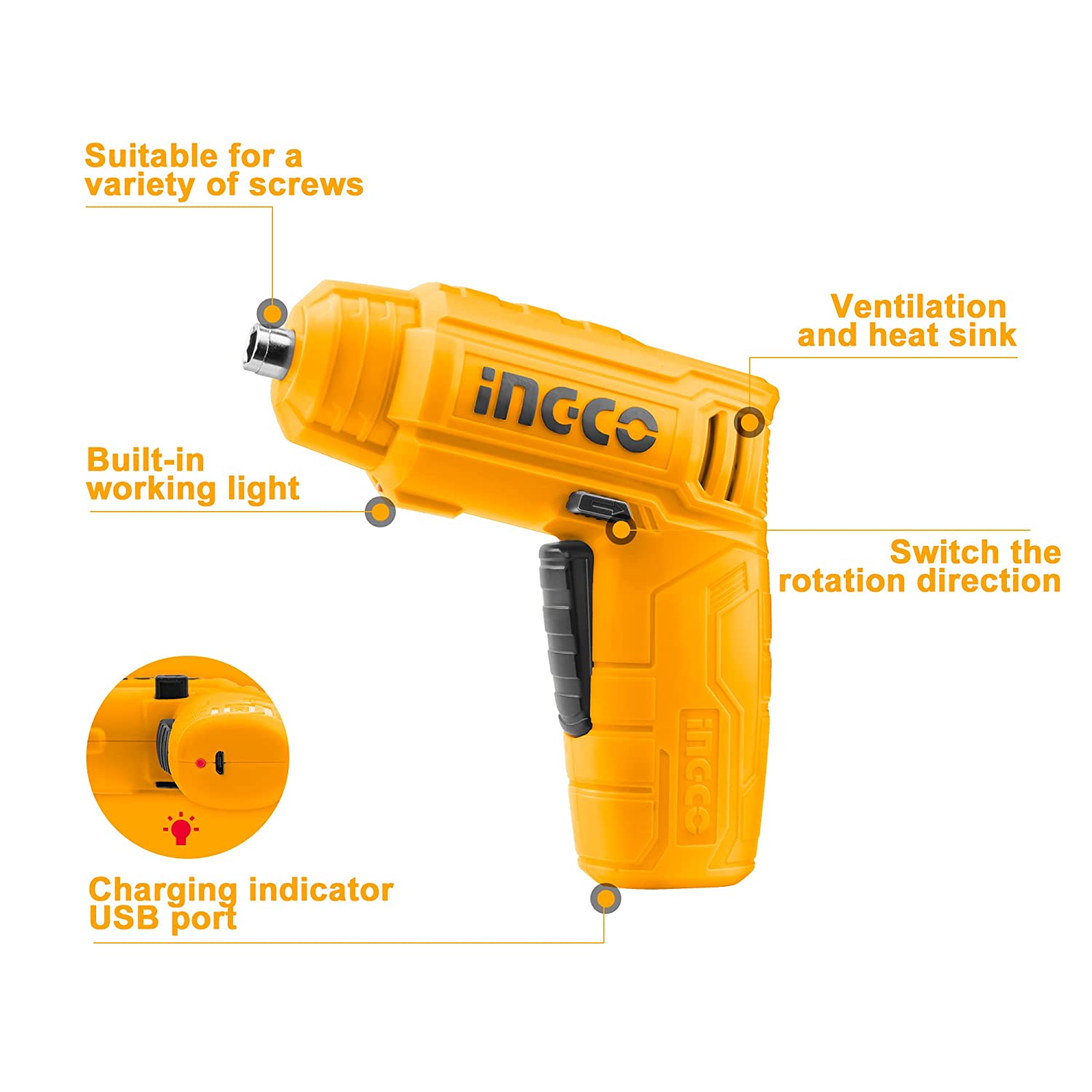 INGCO INGCO Tools & screwdriver set cordless