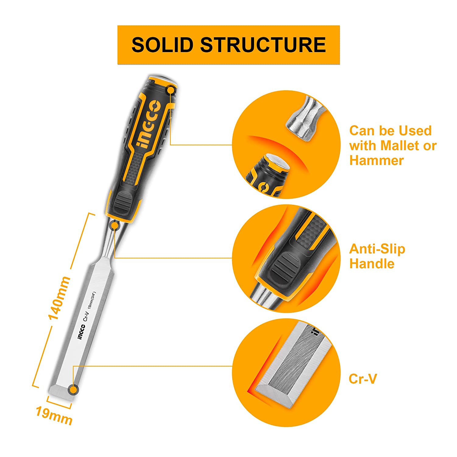 INGCO INGCO Tools & Wood Chisel Tool