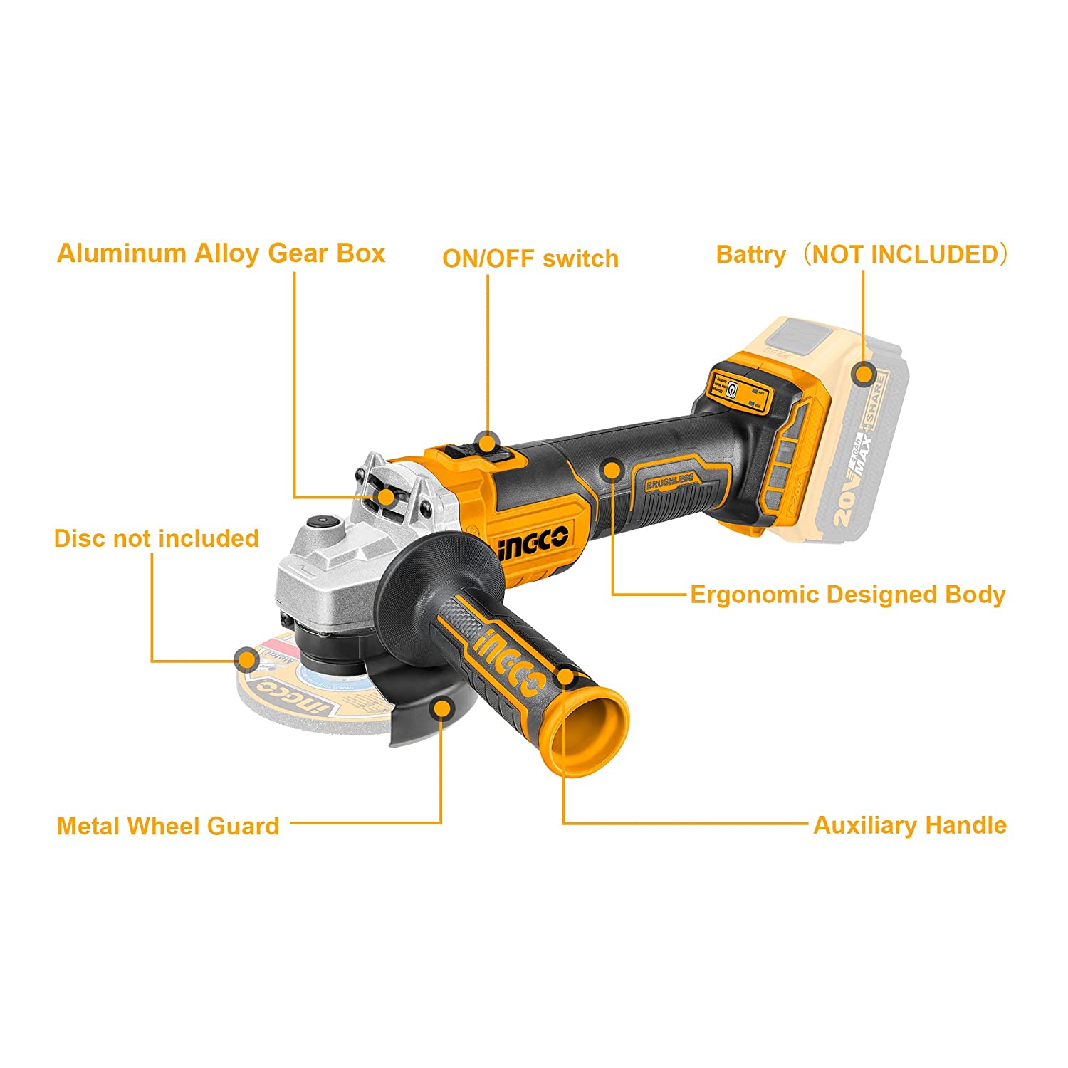 INGCO INGCO Tools & Angle Grinder