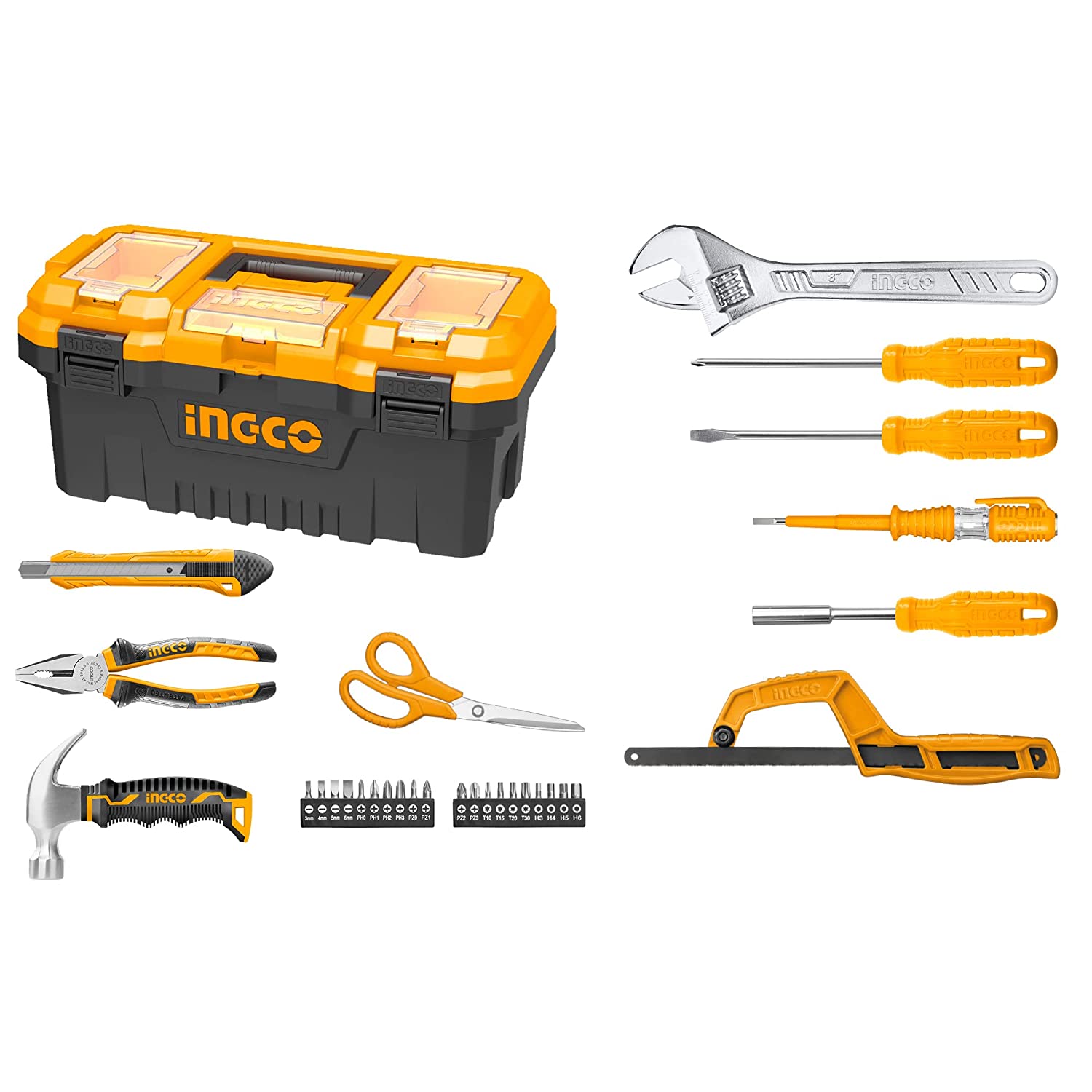 INGCO INGCO Tools & 32 Pcs Hand Tools Set With Box