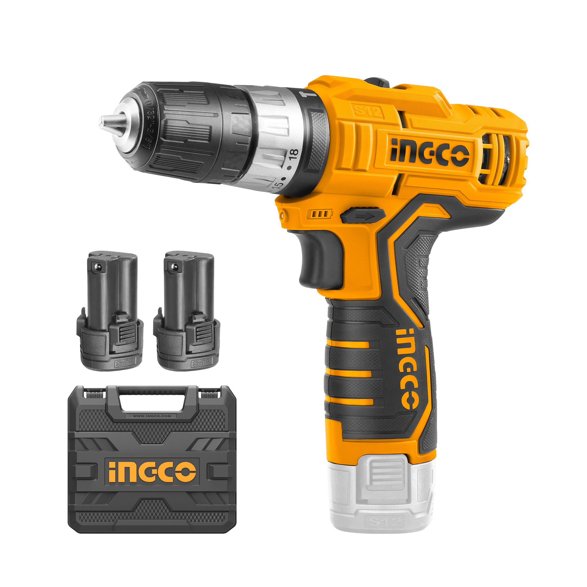 INGCO INGCO Tools & Cordless Drill Machine 12V