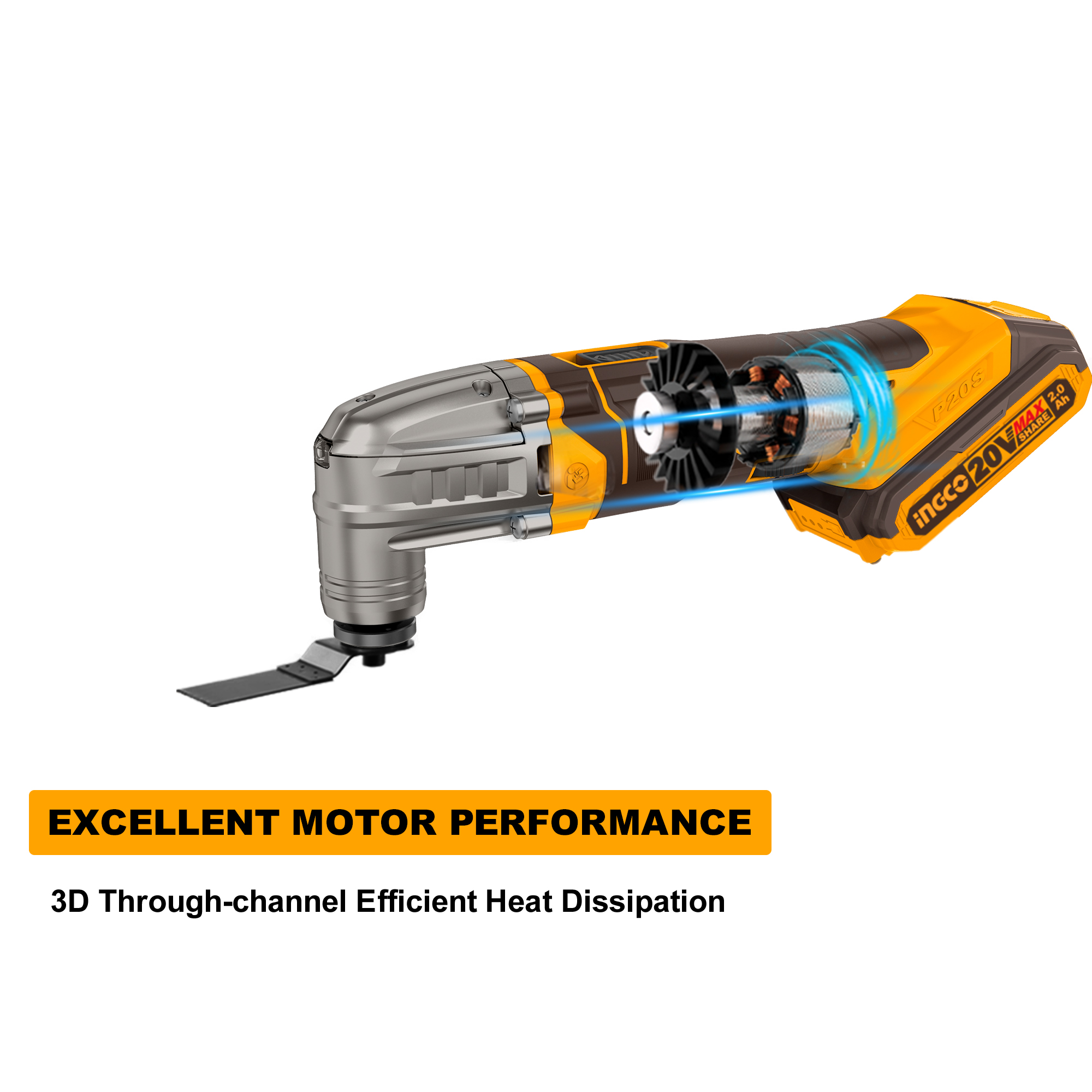 INGCO INGCO Oscillating Multi Tool