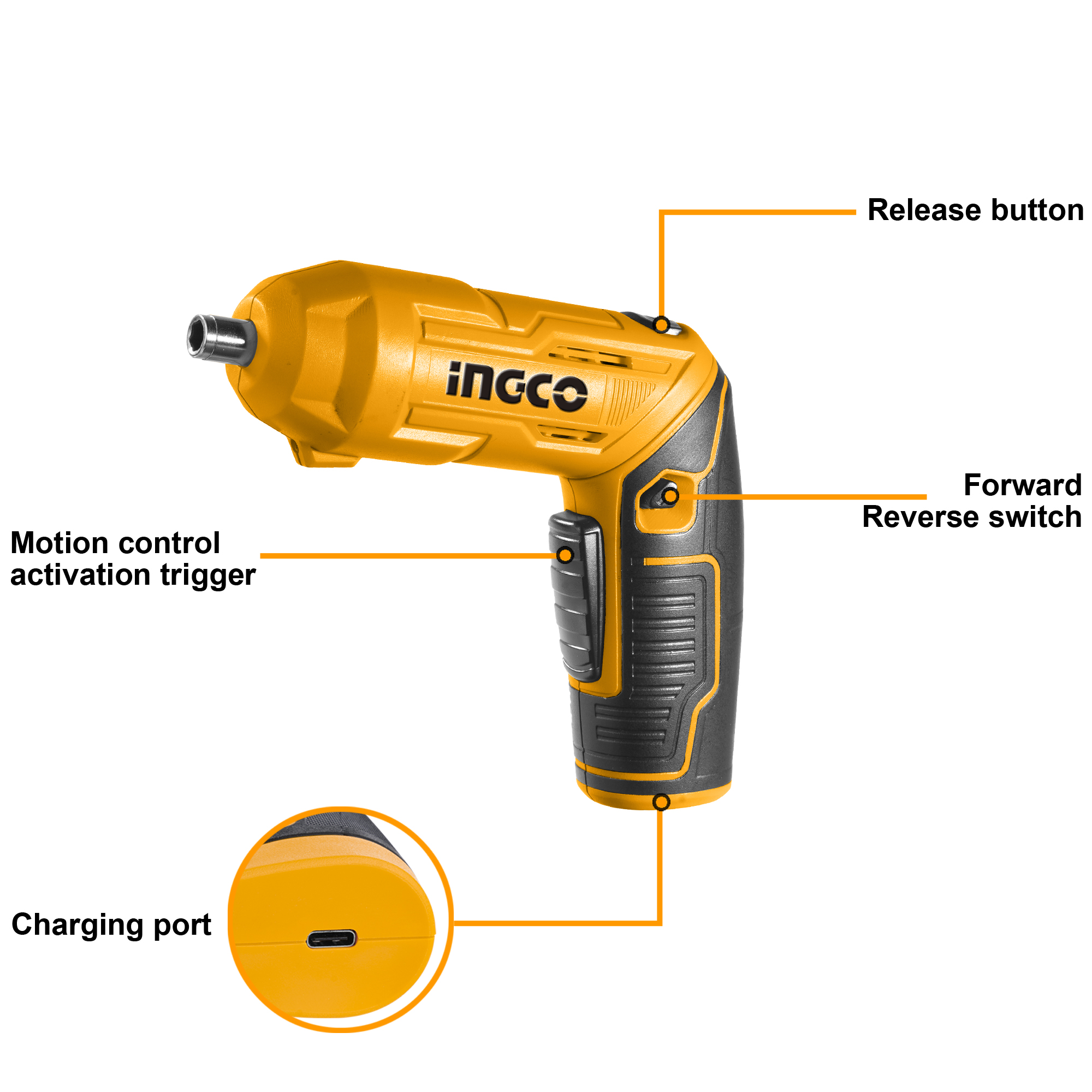 INGCO INGCO Cordless Screwdriver CSDLI0442 | India