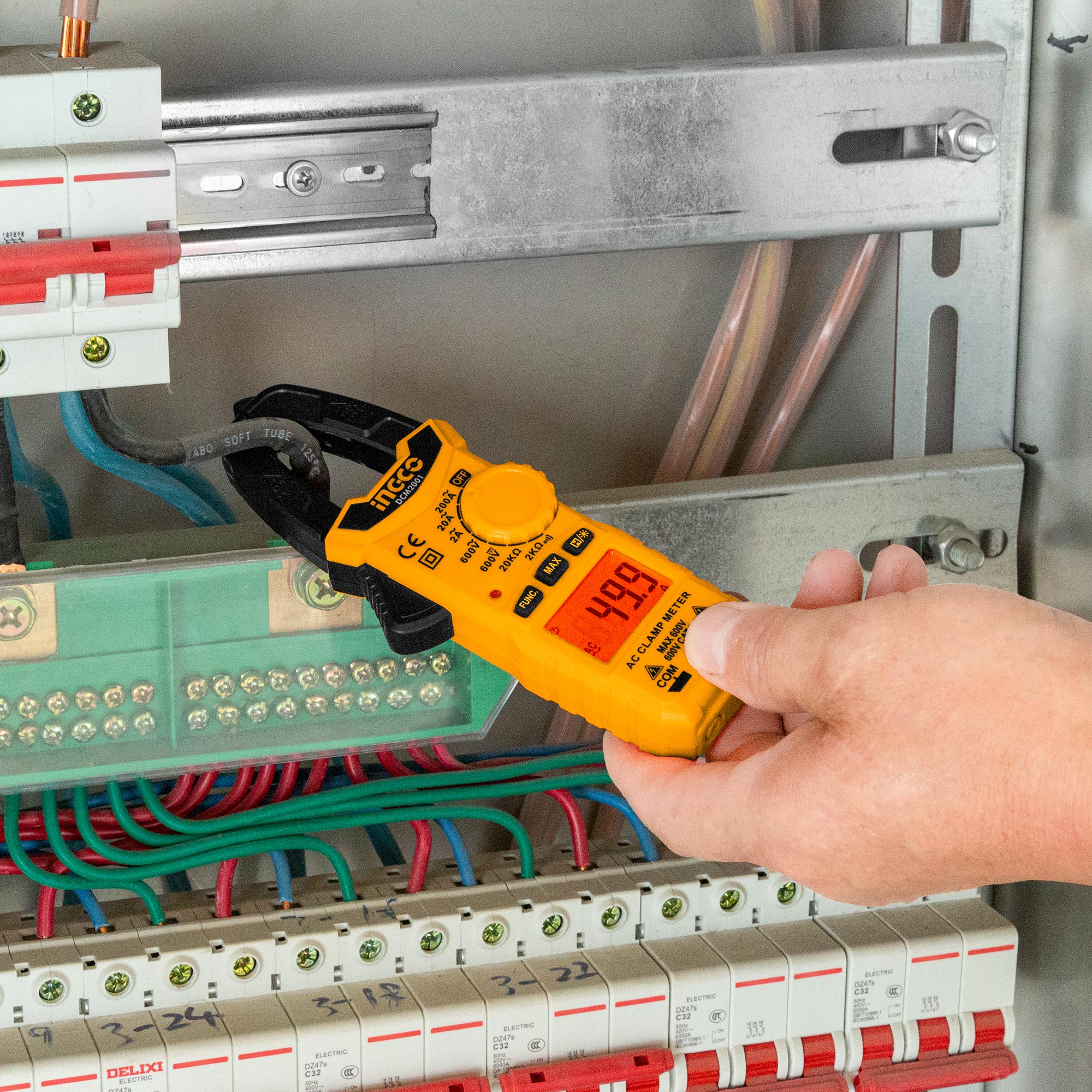 INGCO Measuring Tools Digital AC clamp meter DCM2001