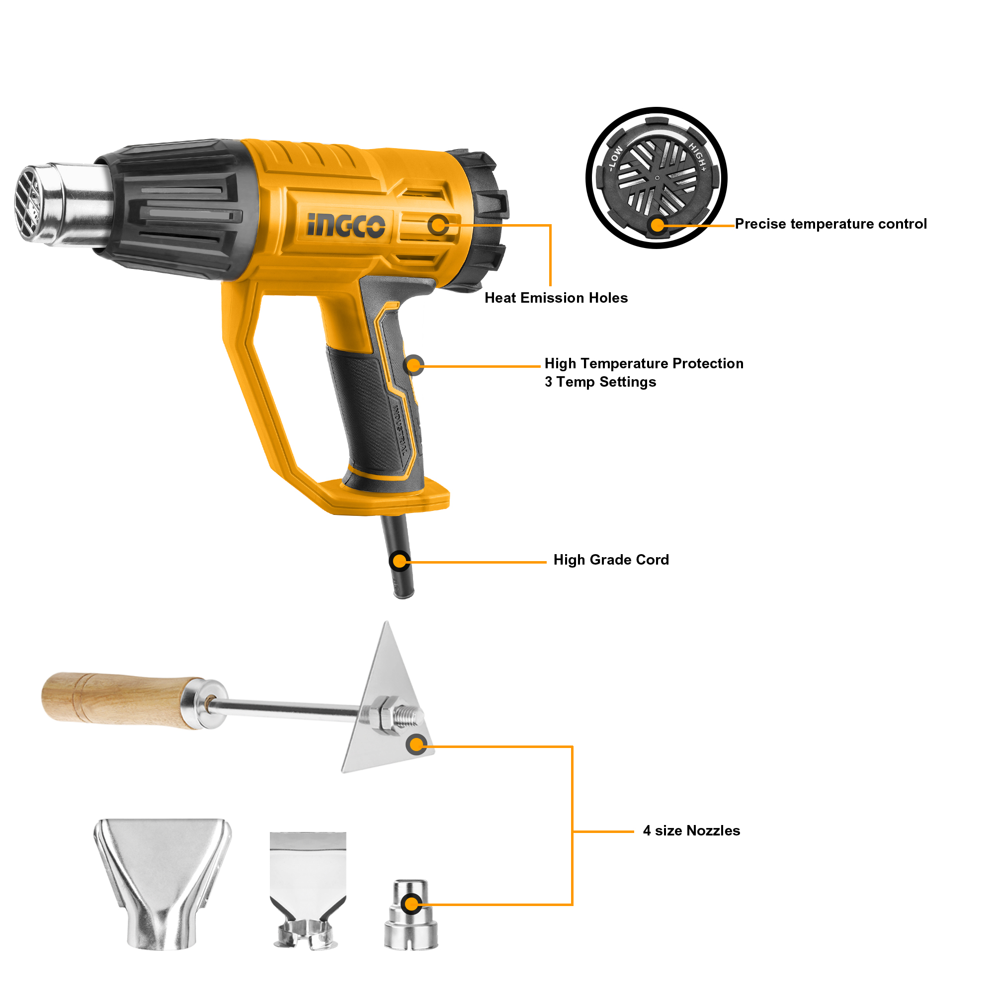 INGCO ingco& ingco tool& heat gun