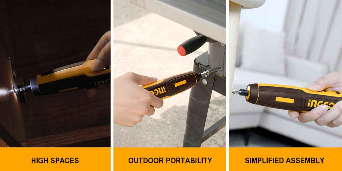 INGCO INGCO Cordless screwdriver CSDLI04062 | Small screwdriver set ...