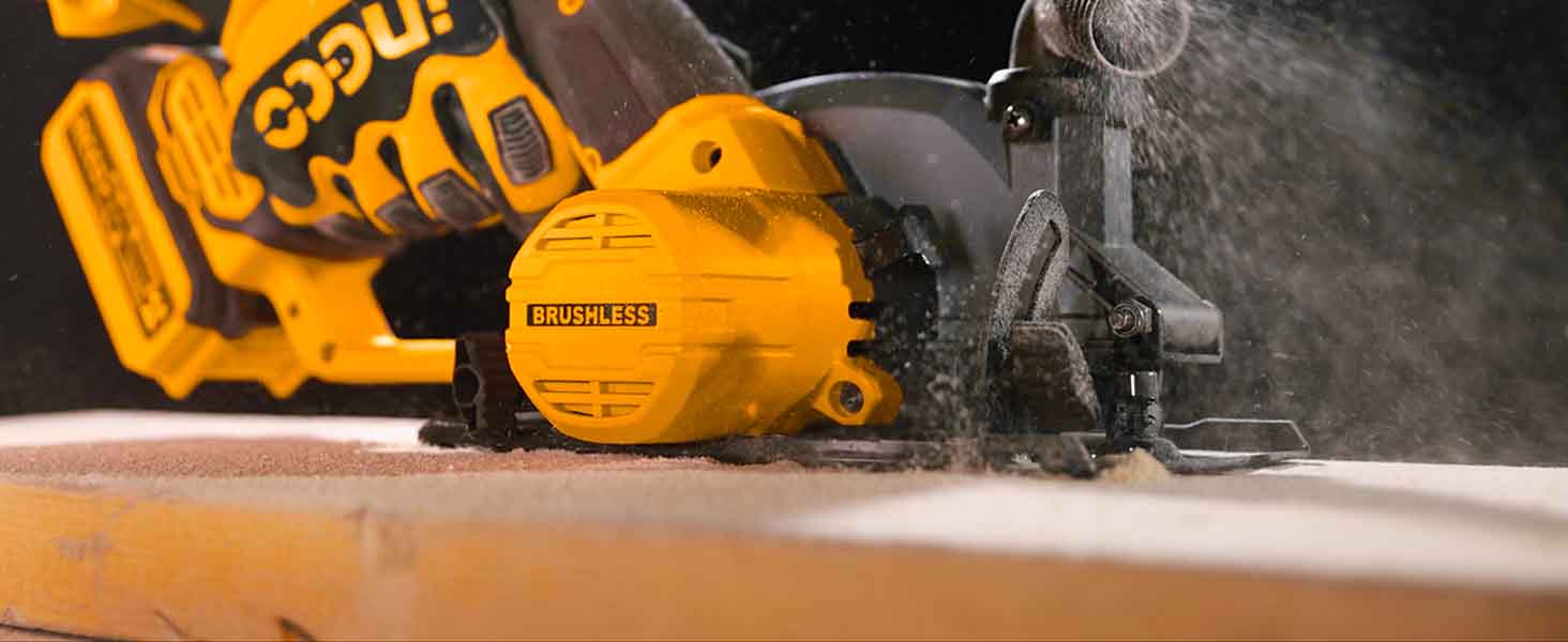 INGCO INGCO CSLI14021 20V Brushless Cordless Circular Saw with 4.0Ah ...